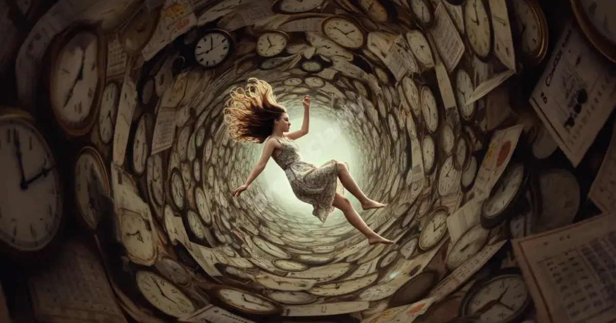 Falling into a Time Warp in Dreams: What It Might Mean | DreamClarify