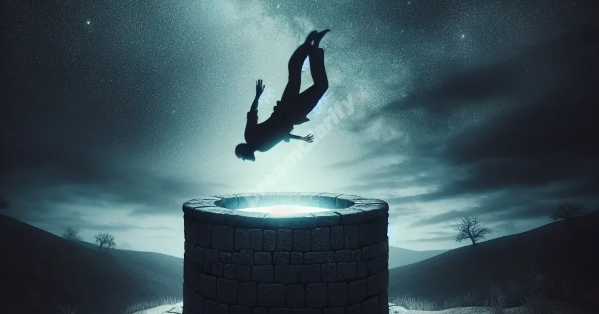 The Hidden Meanings of Falling into a Well Dreams | DreamClarify
