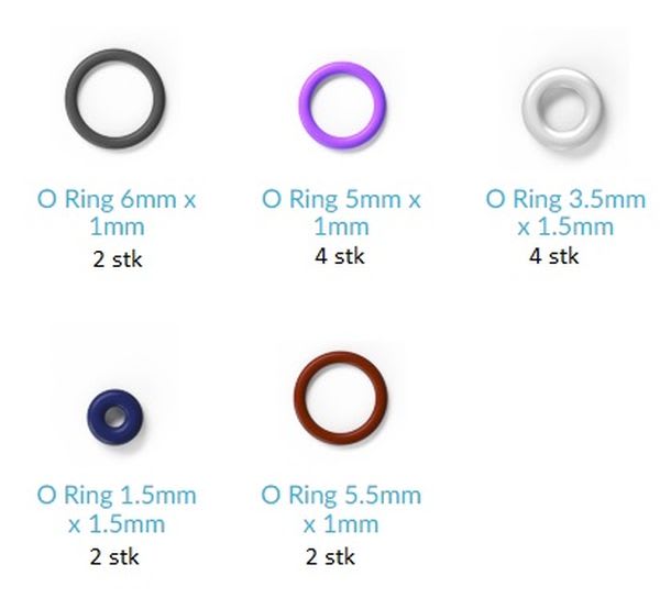 O-RING CRYSTAL TIP SIRONA SPRAYVIT QR1070 Jacobsen Dental