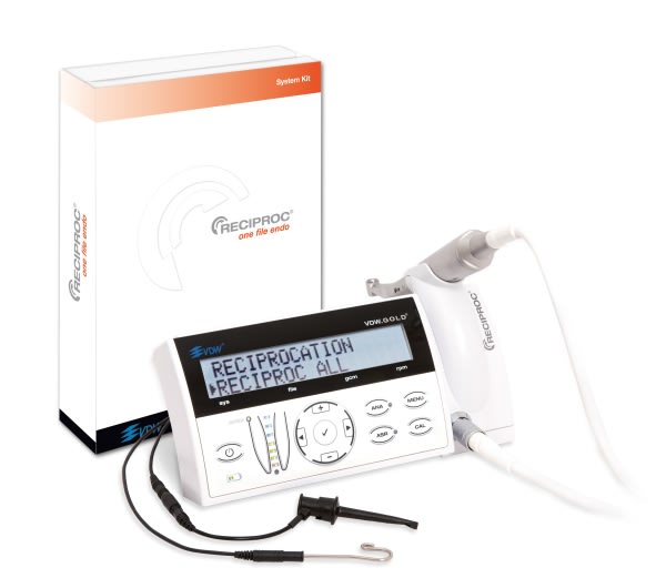 RECIPROC GOLD SYSTEM KIT 25MM VDW Jacobsen Dental