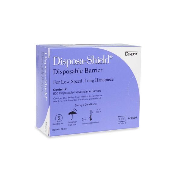 DISPOSA-SHIELD 5 7,75 X 1,25 CM VINKELSTYKKE 500 STK Jacobsen Dental