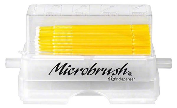 MICROBRUSH KIT M/DISPENSER FIN 50 STK APPLIKATORER Jacobsen Dental