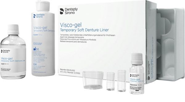 VISCOGEL PULVER OG VÆSKE DENTSPLY Jacobsen Dental