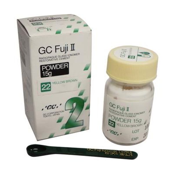 FUJI II PULVER 22 GULBRUN GC Jacobsen Dental