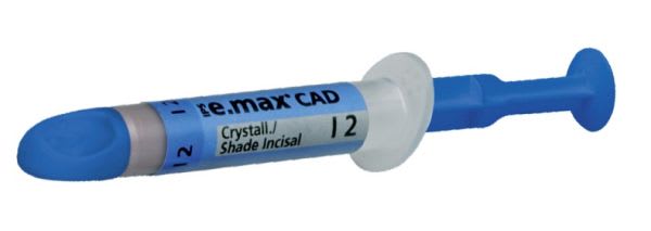 E.MAX CAD CRYSTALL/SHADE I2 INCISAL 3G Jacobsen Dental