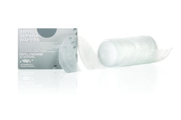 AVTRYKK FOLIE IMPRESSION SEPARATION WAFERS 30 STK GC Jacobsen Dental