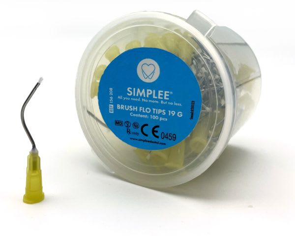 KANYLE BRUSH FLO TIPS 100 STK SIMPLEE Jacobsen Dental