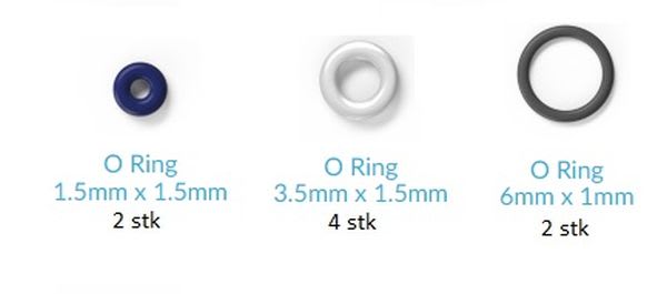 O-RING CRYSTAL TIP ADEC QR 1000 Jacobsen Dental