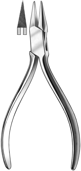 NEBBTANG. RIFLET 1325. 130 MM. CARL MARTIN Jacobsen Dental
