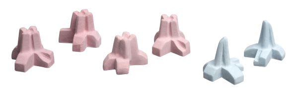 CEREC TESSERA INVESTMENT PINS 4 POST 2 ANTER Jacobsen Dental