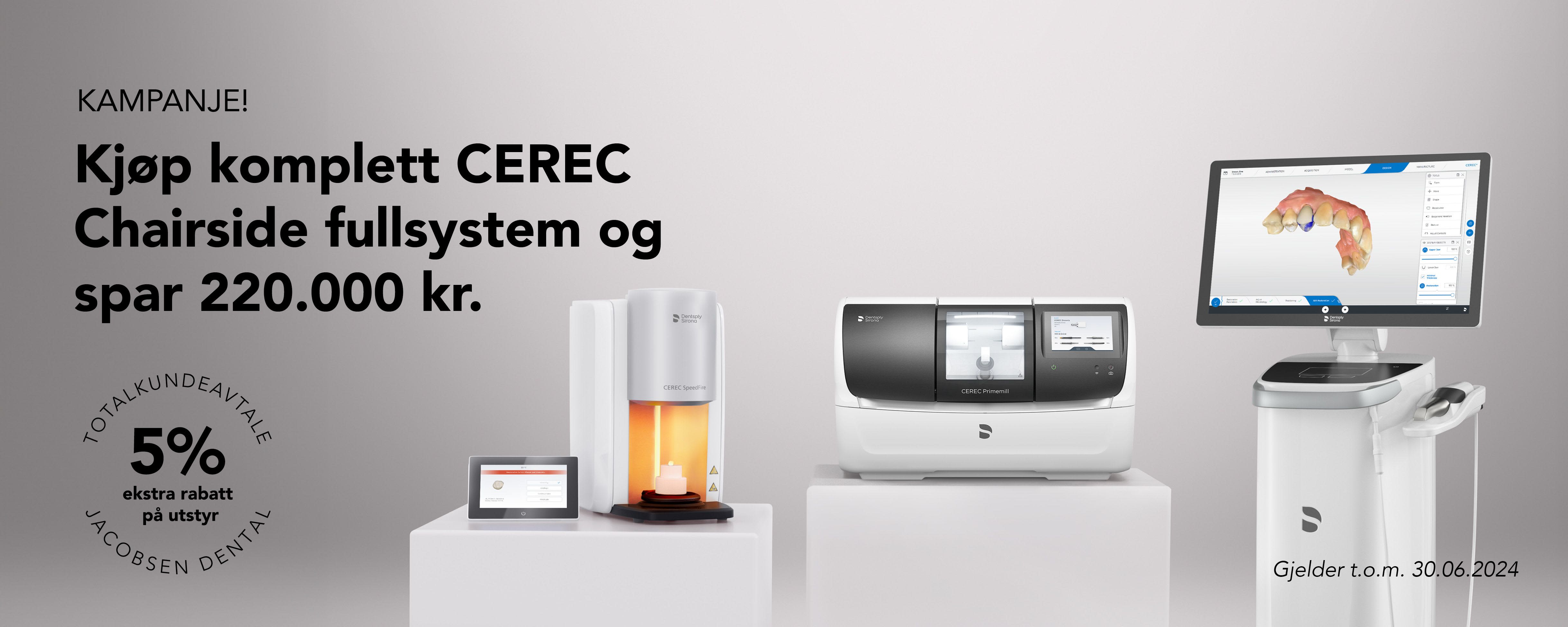 CEREC Chairside fullsystem Jacobsen Dental