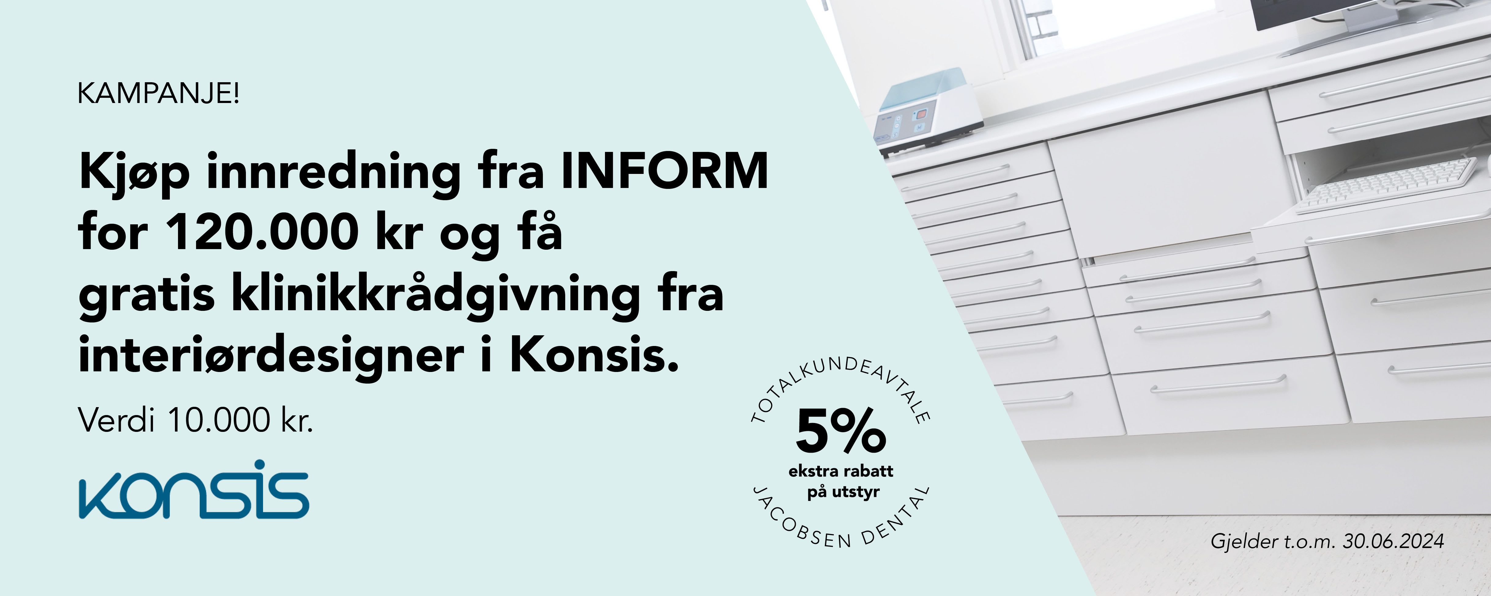 Kampanjer utstyr Jacobsen Dental