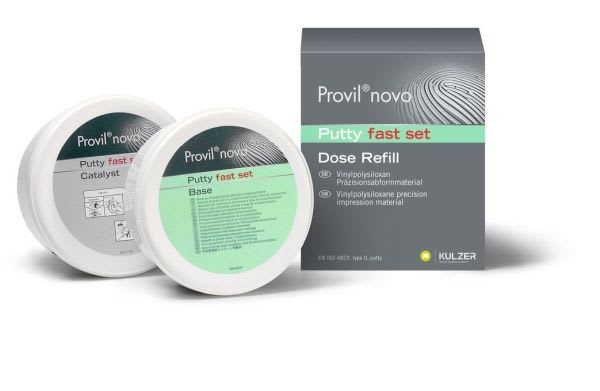 PROVIL NOVO PUTTY FAST 2 X 450ML HERAEUS Jacobsen Dental