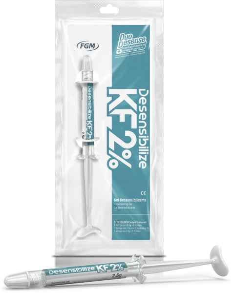 DESENSITIZER 2% 2,5GRAM SPRØYTE KLINIKK BRUK FGM Jacobsen Dental