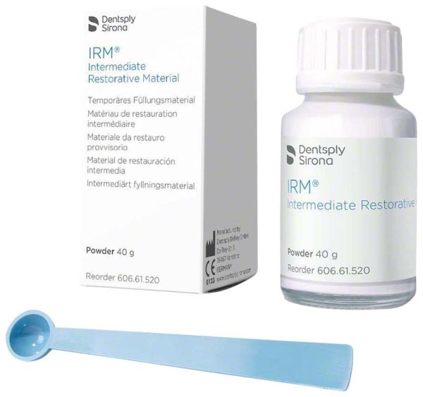 IRM PULVER 40 GRAM MED EUGENOL DENTSPLY Jacobsen Dental