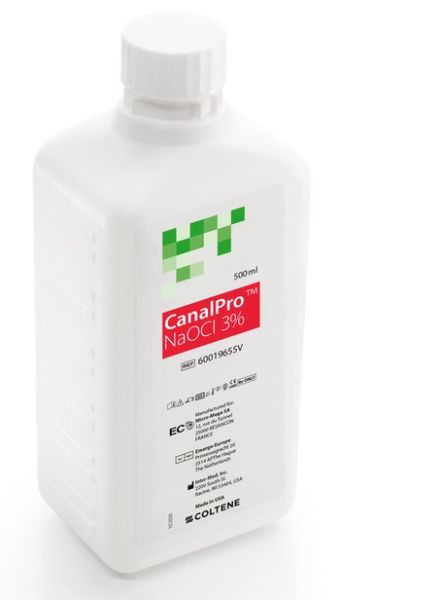 CANALPRO NATRIUMHYPOKLORITT 3% 500ML COLTENE Jacobsen Dental
