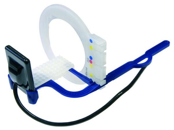 SIDEXIS/XIOS PLUS SENSORHOLD. BLÅ STÅENDE STOR VBW/AF TROLL Jacobsen Dental