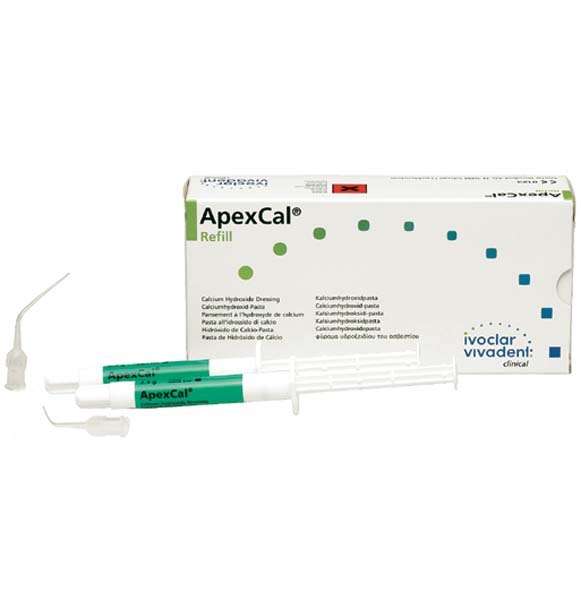 APEXCAL 2X2,5G CALSIUMHYDROXID PASTA 15 BL.SPISSER Jacobsen Dental