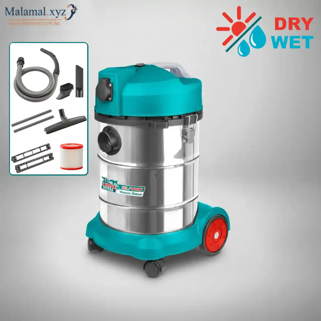 30L Vacuum Cleaner Machine 1400W TOTAL TVC 14301 | Total | Malamal.com ...
