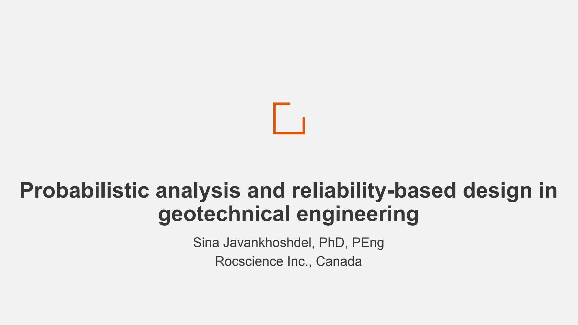 Probabilistic analysis and reliability-based design in geotechnical engineering (120 pages) - ZVENIA