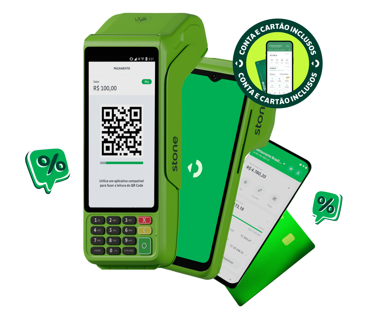 Conheça os Planos Stone com taxas personalizadas pro seu negócio