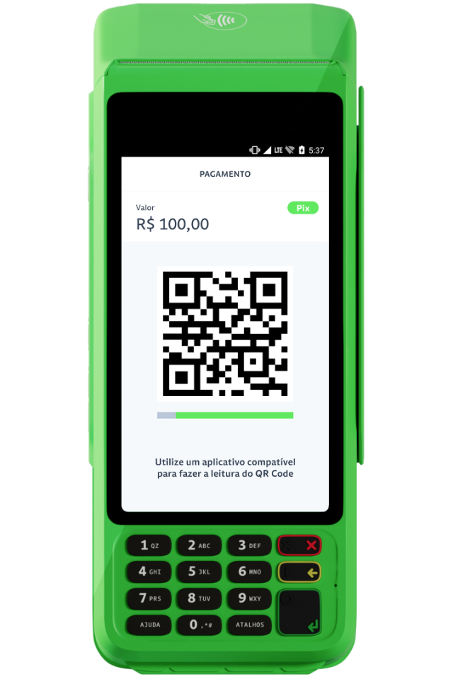 Maquininha T3 Smart - Máquina de Cartão do Ton