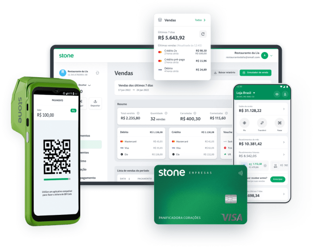 Conta PJ com atendimento humano 24hrs - Stone