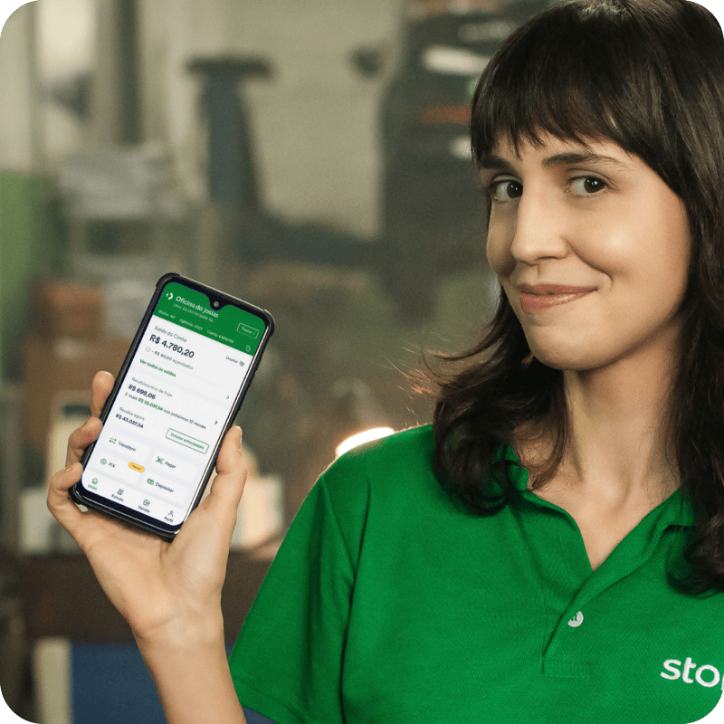 Stone - A parceira do empreendedor no reality O Plano é Esse.