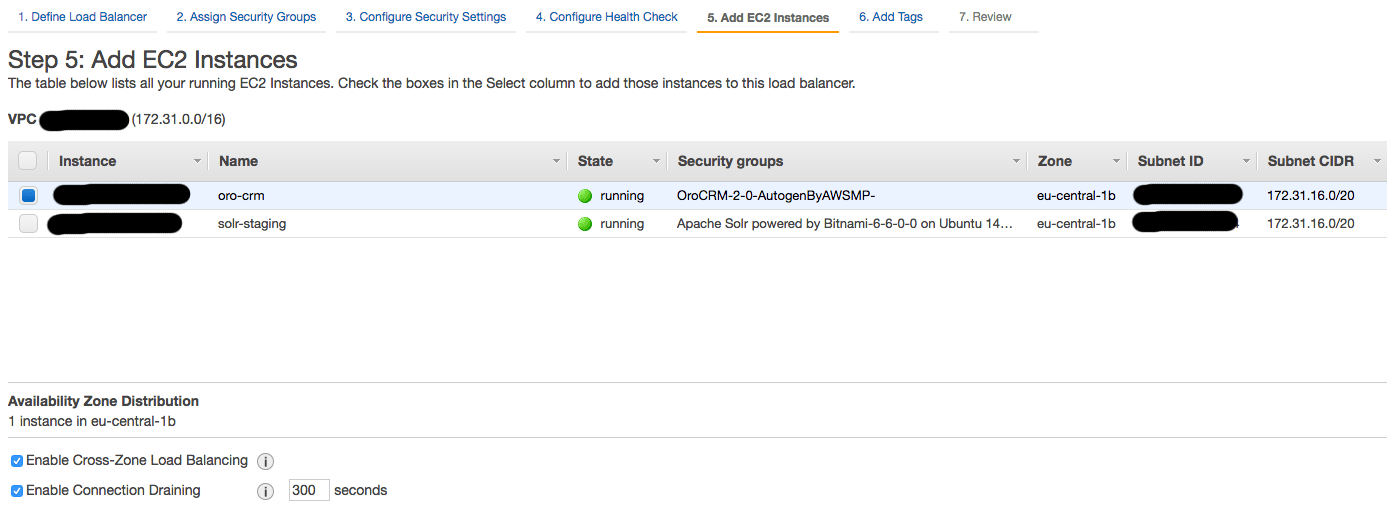 Setting up a classic AWS EC2 Load Balancer for SSL termination ... Setting up a classic AWS EC2 Load Balancer for SSL termination ...