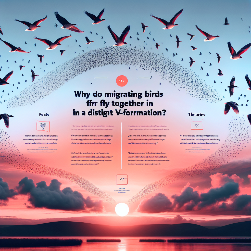 The Science Behind the Spectacle: Why Do Migrating Birds Fly in a V ...