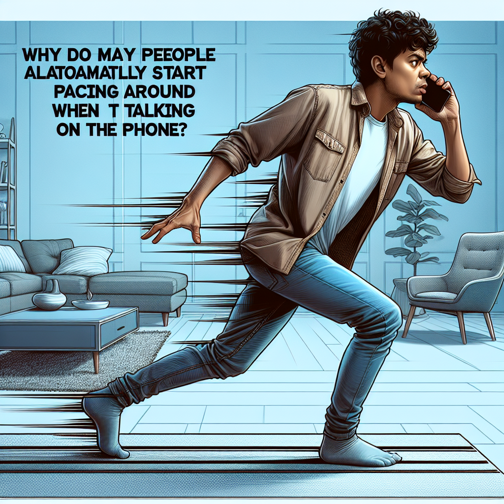 The Phone Pacer Phenomenon: Why We Walk While We Talk | UsefulBS