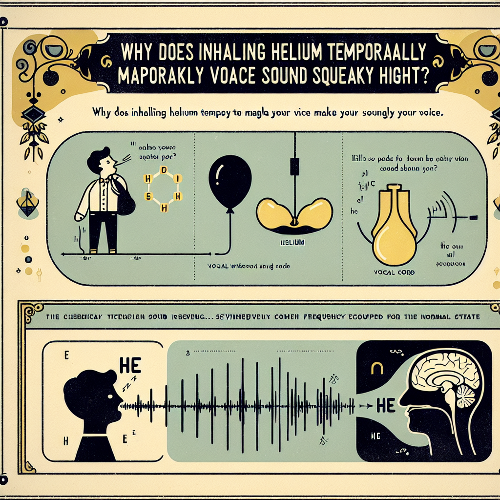 Squeaky Science: Why Inhaling Helium Makes Your Voice High-Pitched ...