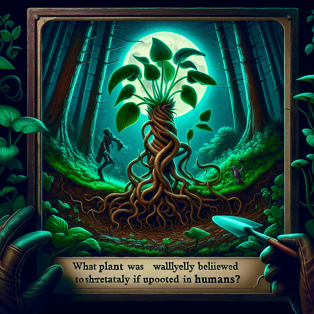 The Fatal Flora: Unearthing the Legend of the Screaming Mandrake | UsefulBS