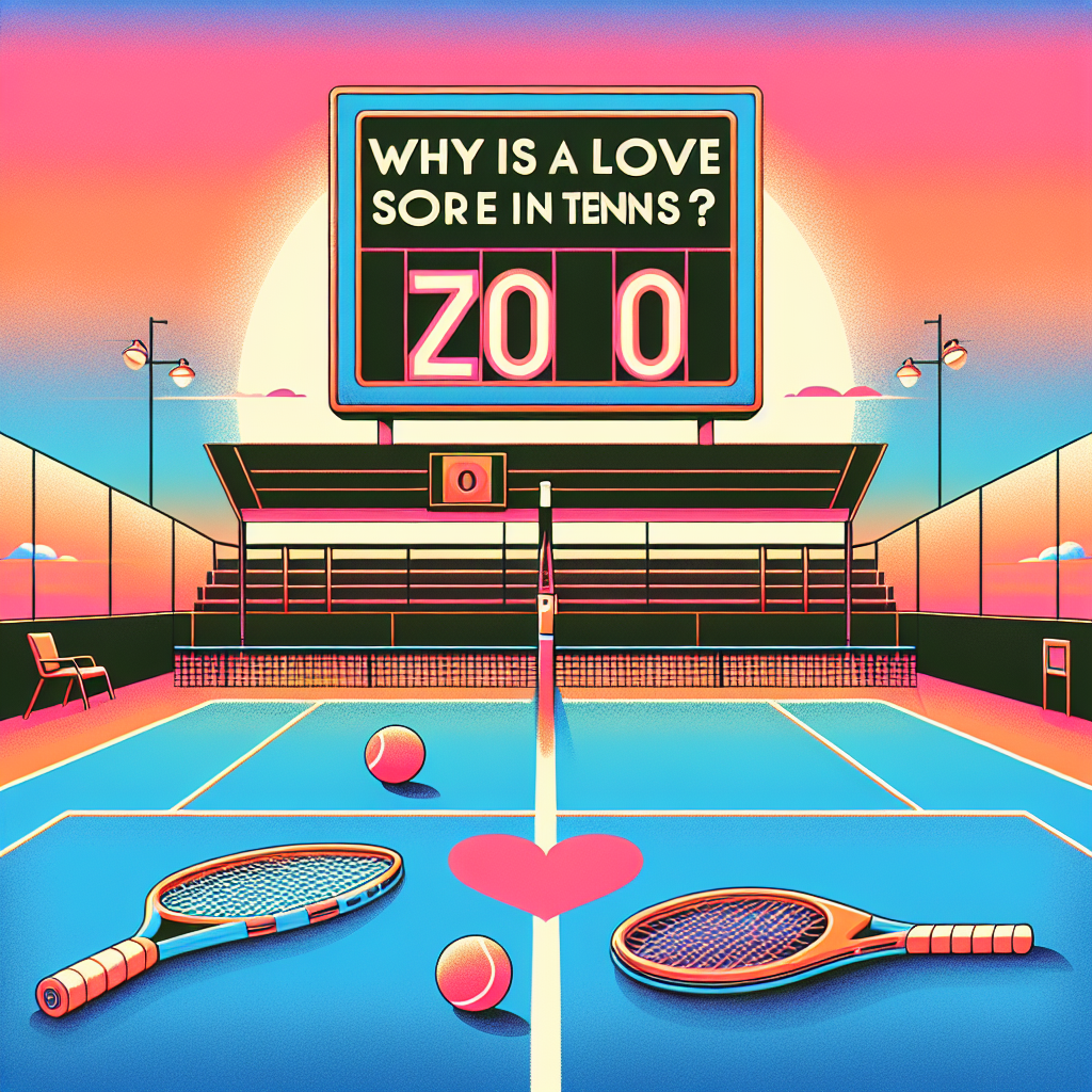 From L'oeuf to Love: The Curious Case of Why a Love Score in Tennis is Zero | UsefulBS