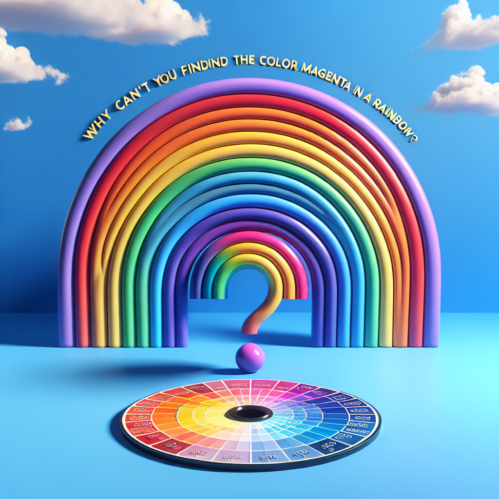 Rainbow's Missing Hue: Why Can't You Find the Color Magenta in a ...