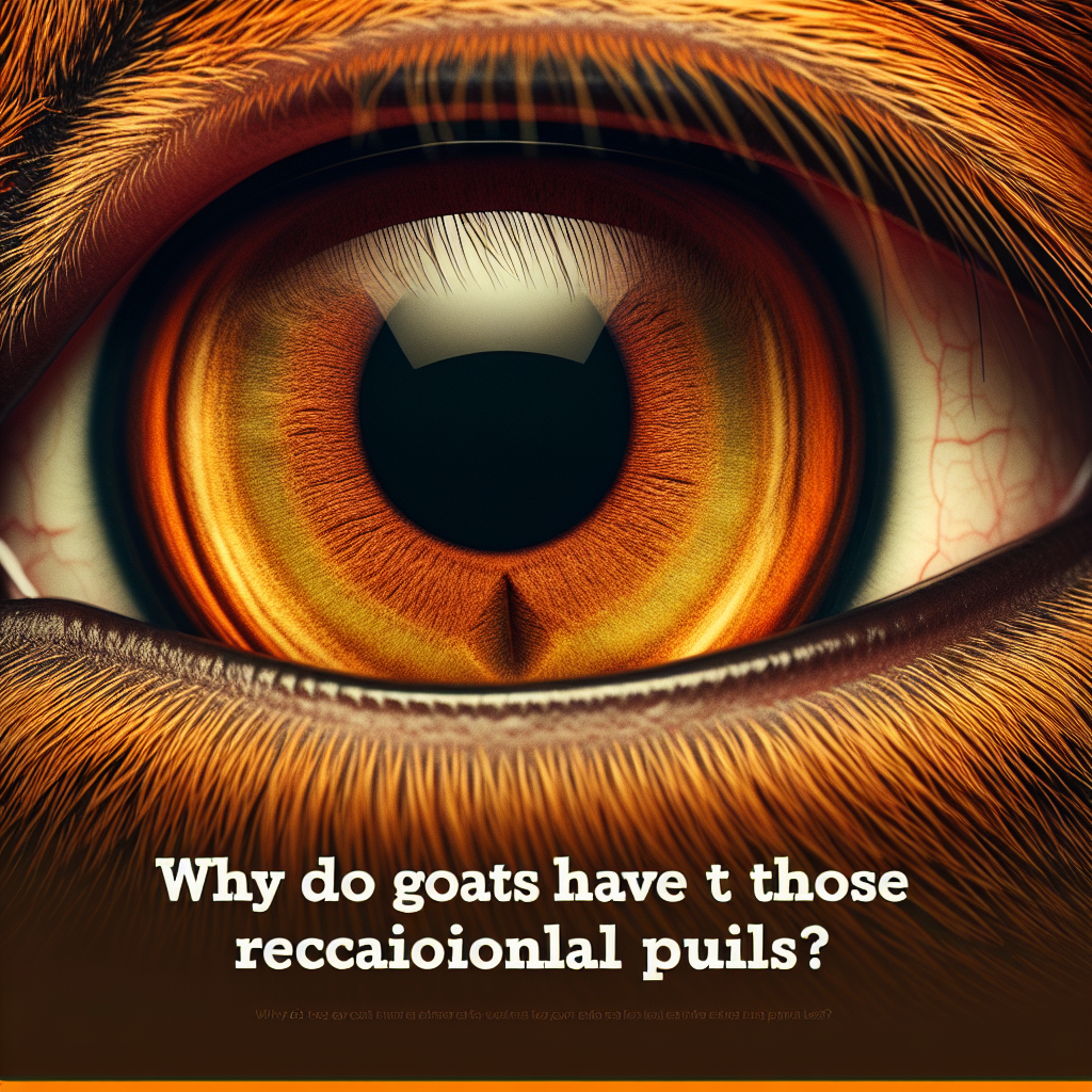 The Eyes Have It: Why Do Goats Have Those Weird Rectangular Pupils ...
