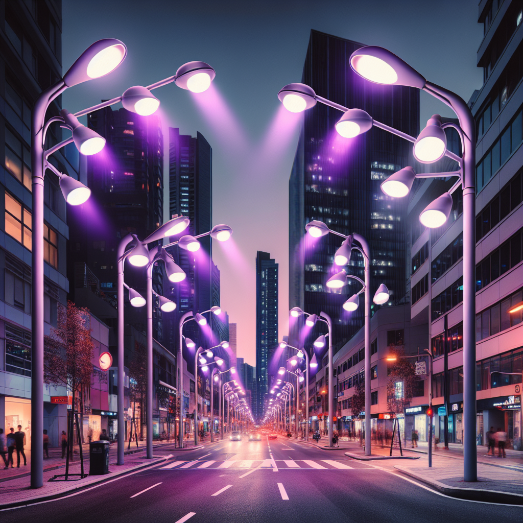 Why are modern streetlights across the world suddenly glowing purple ...