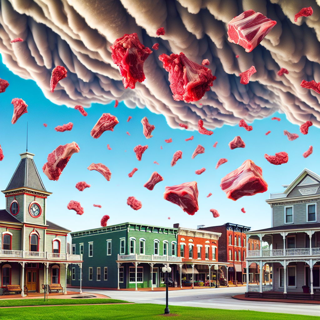 Why did it once rain pieces of fresh meat over a town in Kentucky ...