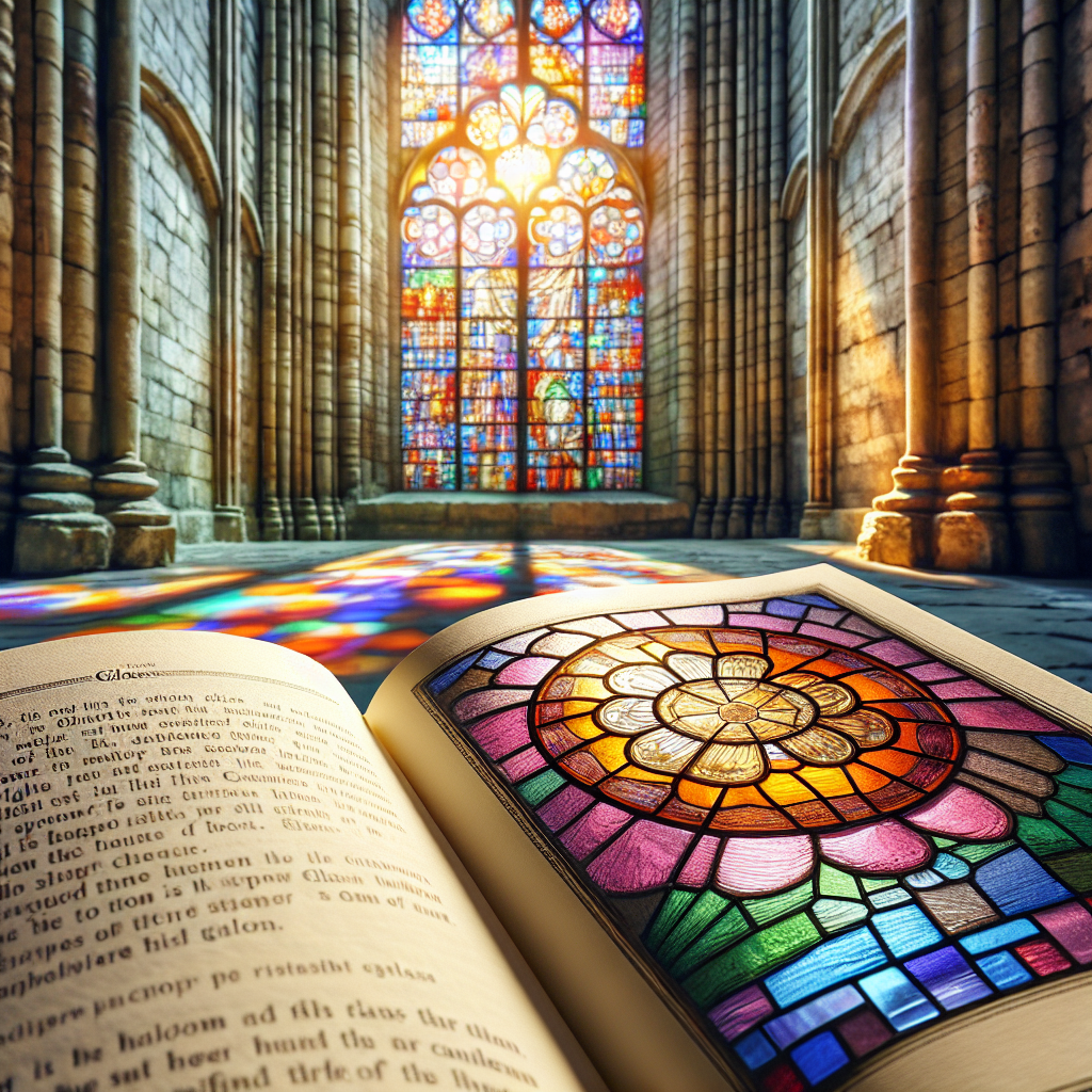 Why is the glass in old cathedral windows often thicker at the bottom ...