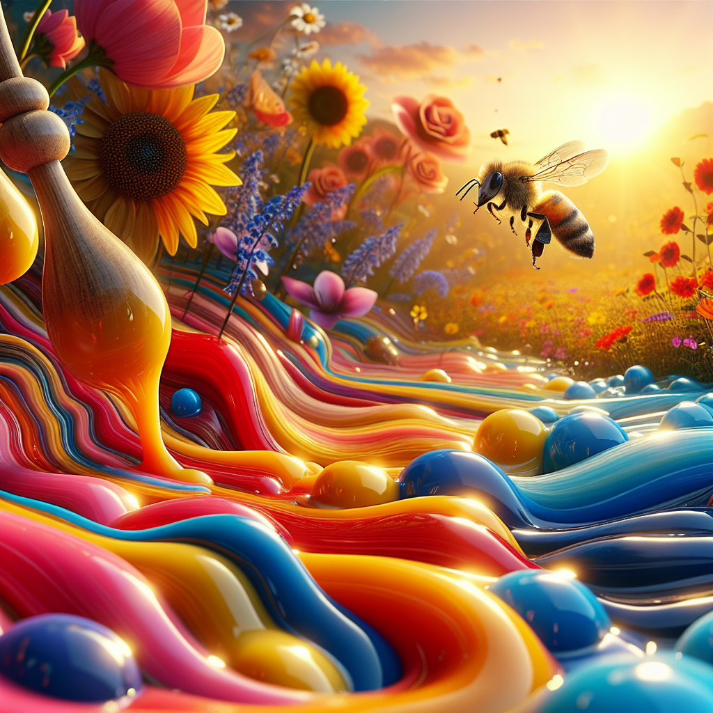 Why do bees sometimes produce strange, brightly colored honey? | UsefulBS