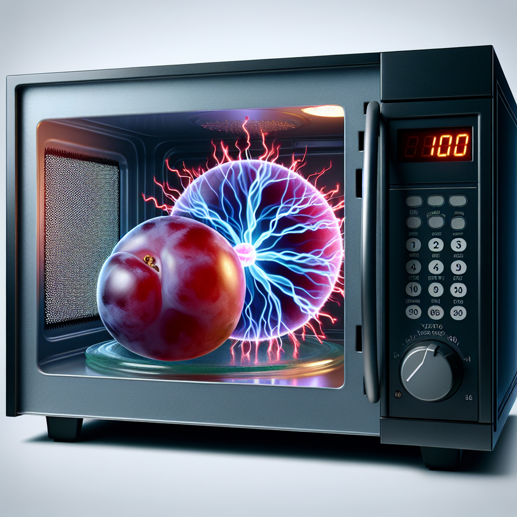Why can microwaving two grapes together create a ball of plasma? | UsefulBS