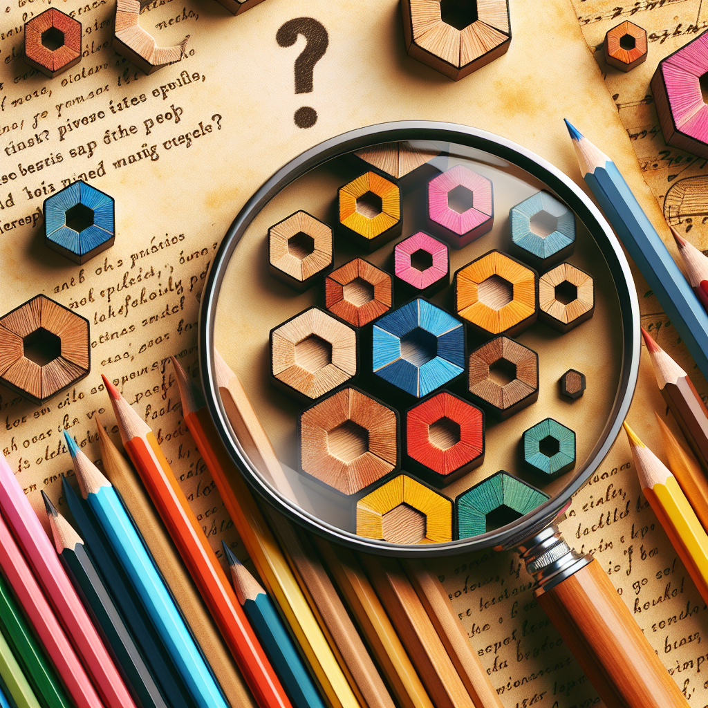 Why are most pencils hexagonal instead of round? | UsefulBS