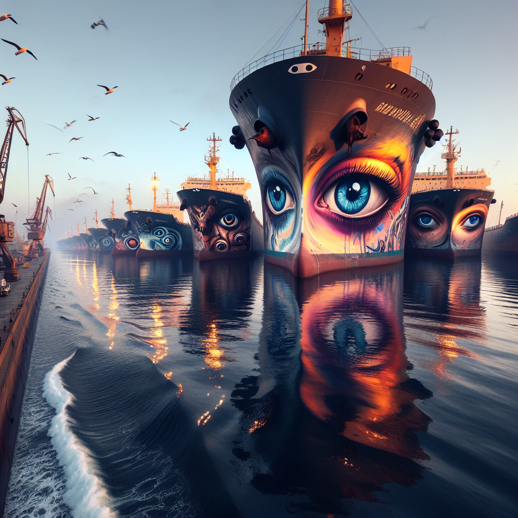 Why do some ships have giant eyes painted on their bows? | UsefulBS