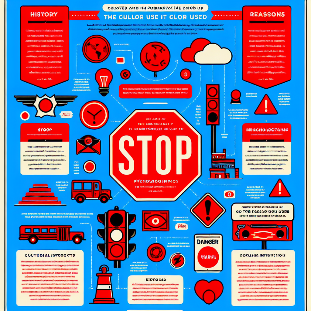 Why is the color red almost universally used to mean stop, danger, or ...