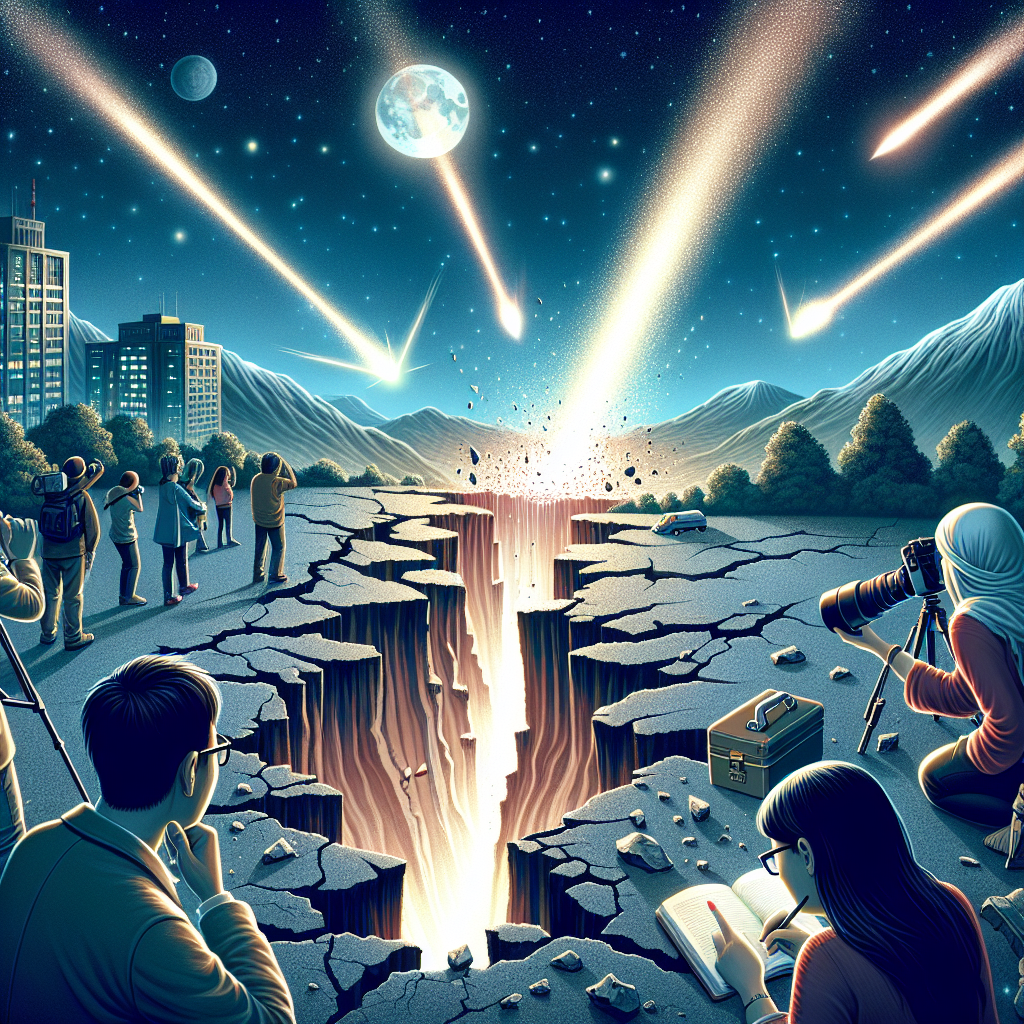 What causes the mysterious bright flashes of light that sometimes ...