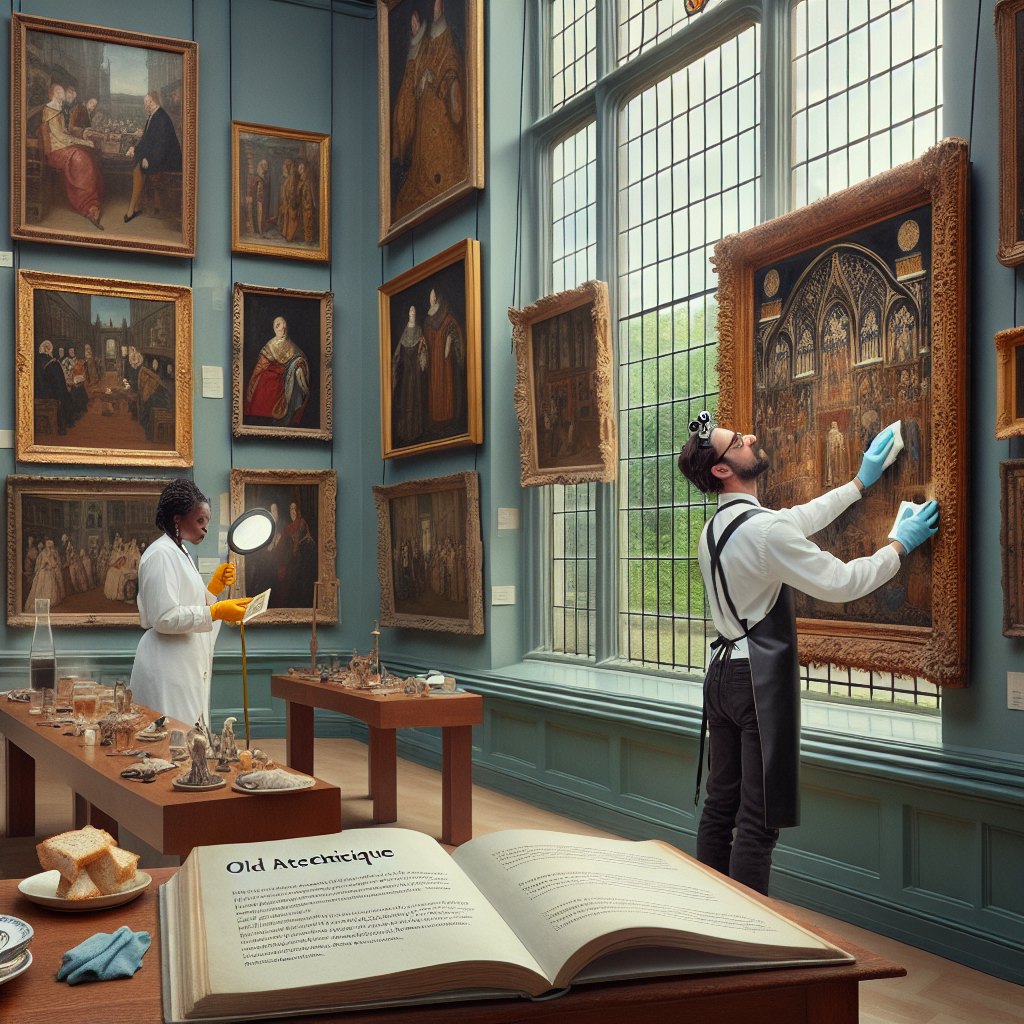 Why was stale bread once a professional tool for cleaning fine art ...