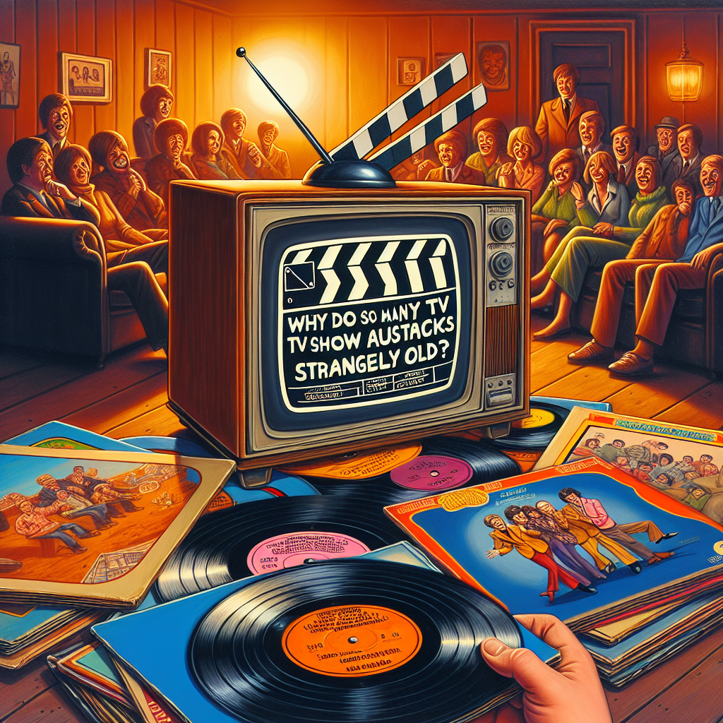 Why do so many TV show laugh tracks sound strangely old? | UsefulBS