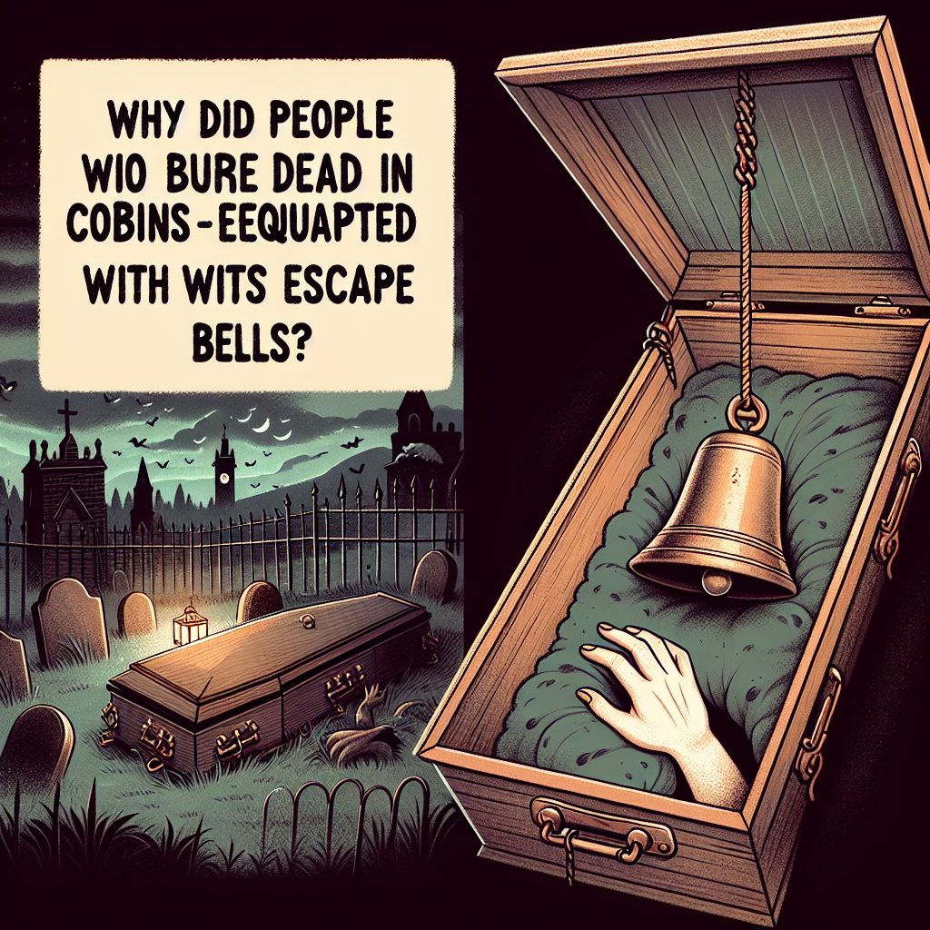 Why did people once bury their dead in coffins equipped with escape ...