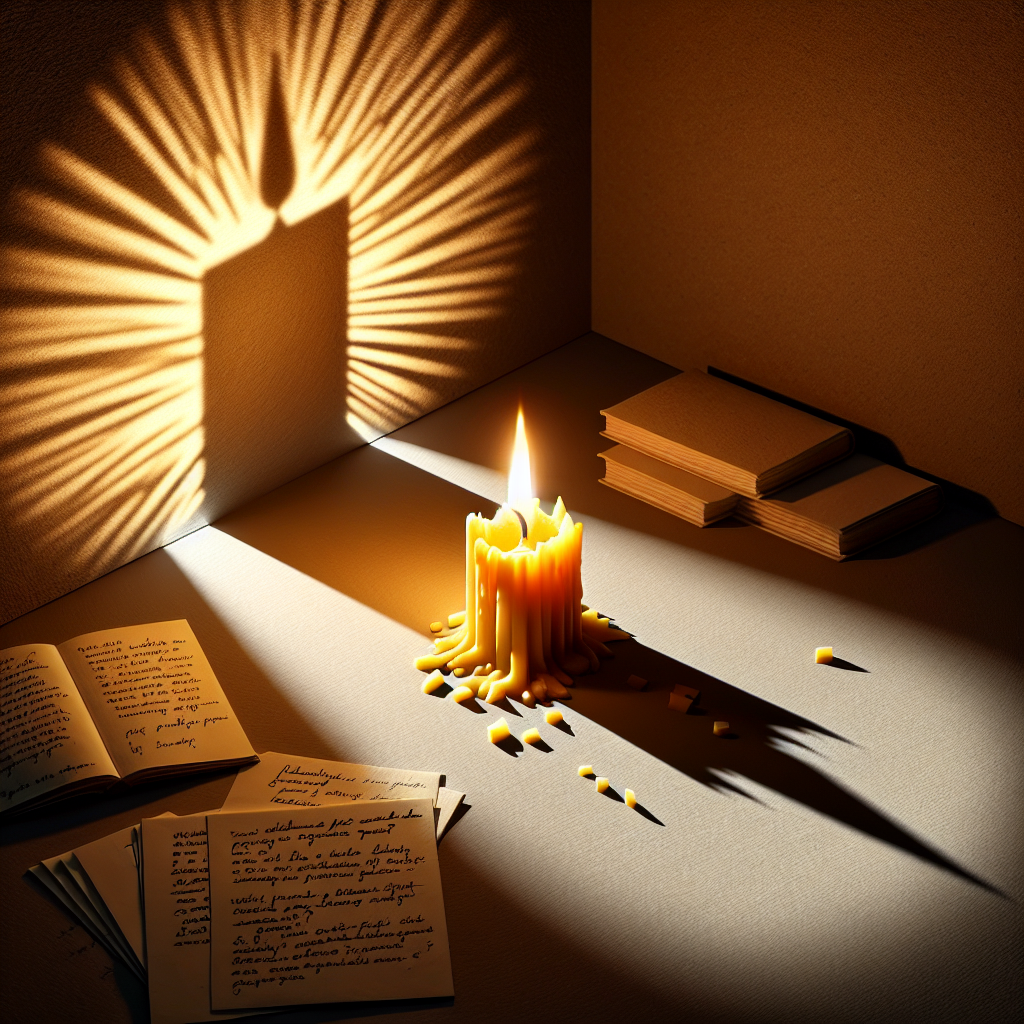 Why can a flame cast a shadow if it produces light? | UsefulBS