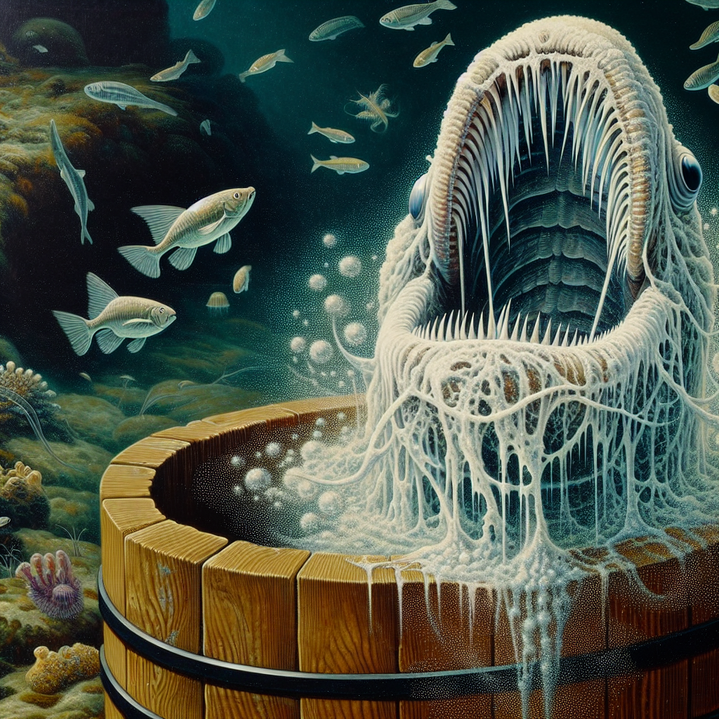 Why does a hagfish produce enough slime to instantly fill a bucket ...